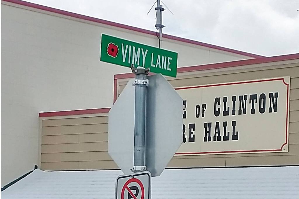Clinton welcomes new street name with Vimy Lane dedication | The ...