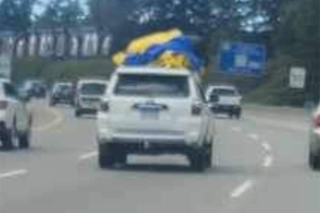 Stolen bouncy castle last seen headed north on Vancouver Island highway ...